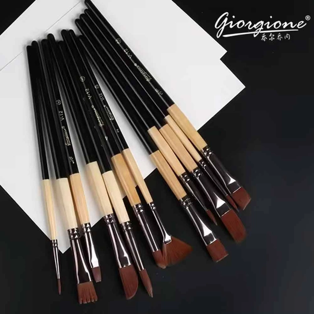 Giorgione Multifunctional Painting Brush Set 12pcs V-12 | Ahbab Art Store